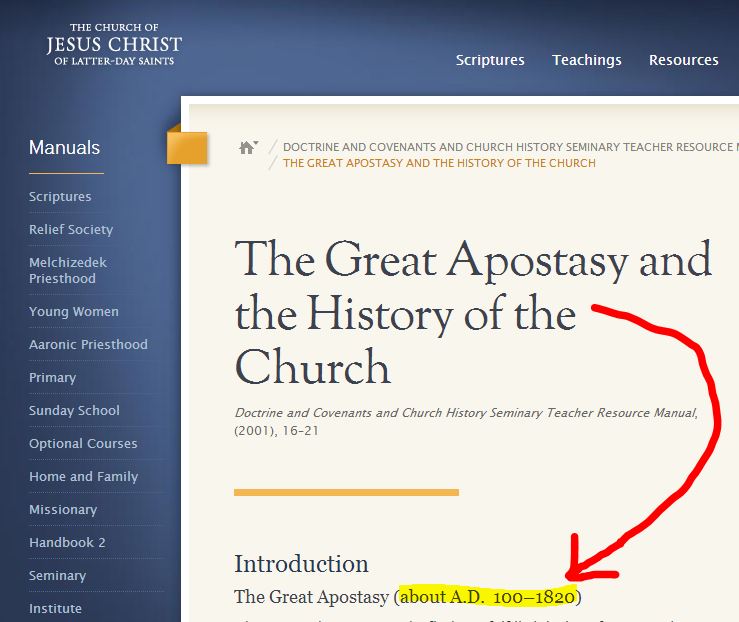 Mormonism and the Apostasy Narrative | Douglas Beaumont