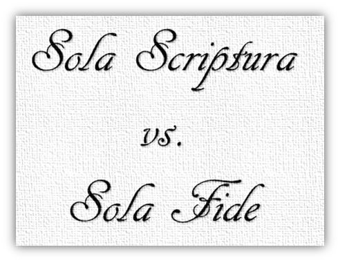 Sola Fide: A Quick Argument Against Sola Scriptura | Douglas Beaumont
